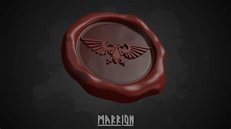 Imperium Of Mankind Purity Seal Warhammer40k 3d Print Ready 3d Model 3d Printable Cgtrader