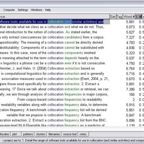 Using Collocate For Multiword Collocation Extraction Download