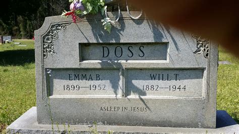 William Thomas Will” Doss 1882 1944 Find A Grave Memorial