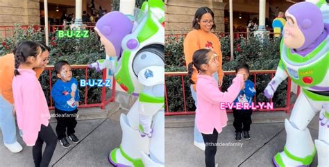 El Tierno Momento De Un Niño Sordomudo En Disneyland Al Ver Que Buzz