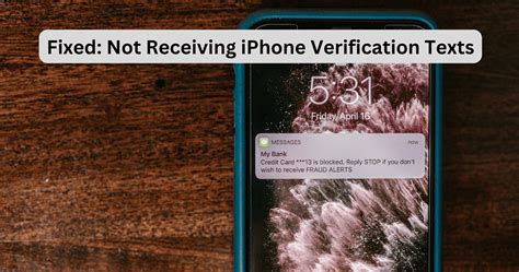 Why Am I Not Receiving Iphone Verification Texts And How To Fix It