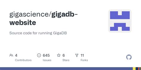 Github Gigascience Gigadb Website Source Code For Running Gigadb
