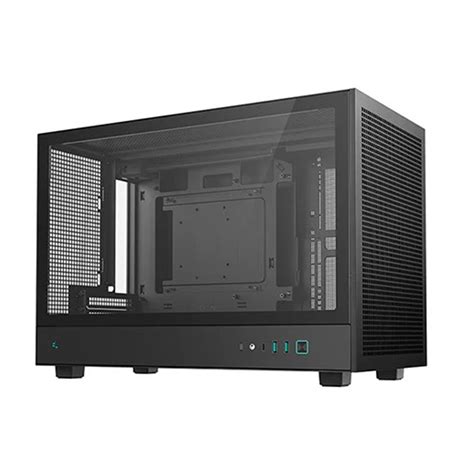 Deepcool Ch260 High Airflow Mesh Panels M Atx Compact Case Black White R Ch260 Bkngm0 G 1 R