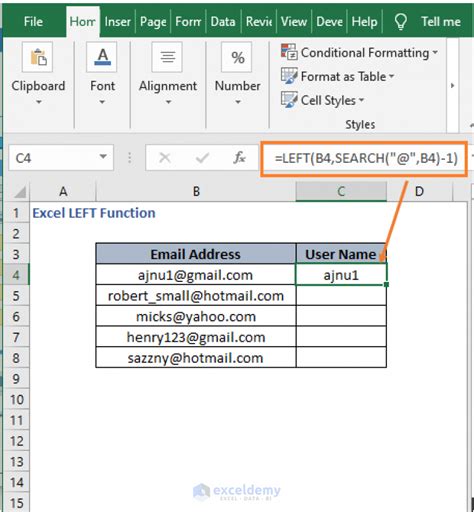 How To Use LEFT Function In Excel Examples ExcelDemy