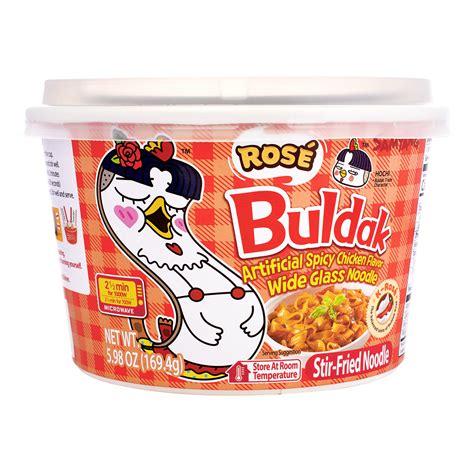 Get Samyang Rose Buldak Glass Noodle Delivered Weee Asian Market