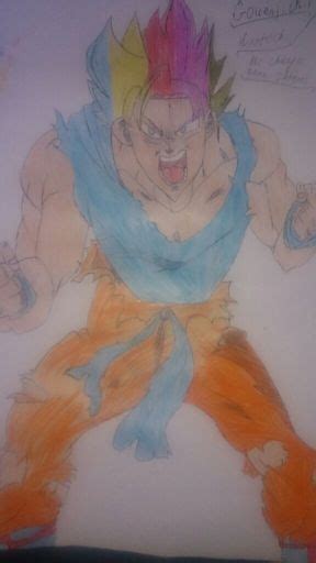 Ssj Rainbow Goku Dragonballz Amino
