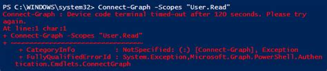 Connect To Graph Fails In Windows PowerShell ISE Issue 247