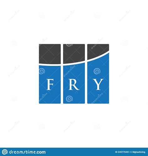 白色背景中的薯条字母徽标设计 创意首字母徽标概念 炸纸设计 向量例证 插画 包括有 平面 室外 245770451