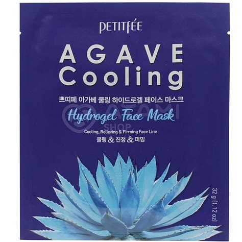 PETITFEE Маска для лица гидрогелевая с экстрактом агавы Petitfee Agave ...