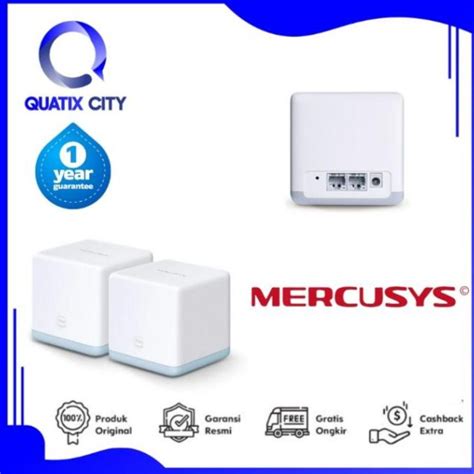 Jual Produk Mercusys Halo S3 2 Pack 300 Mbps Whole Home Mesh Wifi System Bagus Shopee