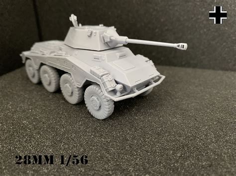 German Sdkfz 234 2 Puma Kwk 38 L60 De 50 Mm Premium Miniatures