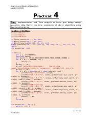 Daa Lab Manual Pdf Design Analysis Of Algorithms Lab Manual