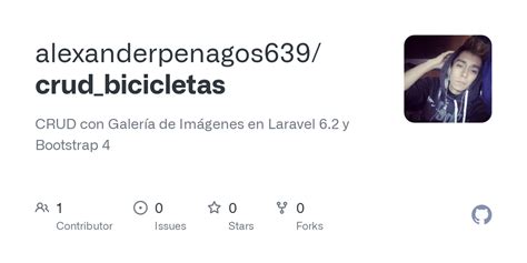 GitHub alexanderpenagos639 crud bicicletas CRUD con Galería de