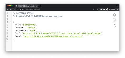 Loading Local Data Chromoscope