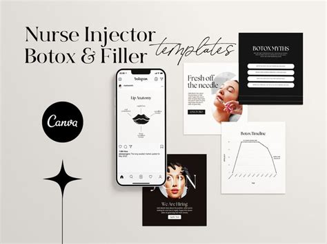 Nurse Injector Template Botox Template Medspa Social Media Post
