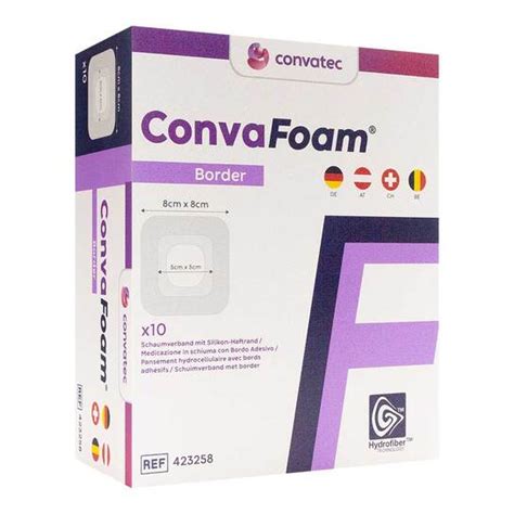 Convafoam Schaumverband Border 8x8 Cm 10 St Bei Aponeo Kaufen