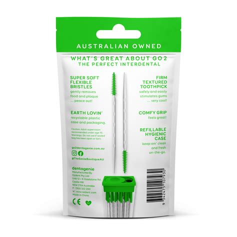 Soft Dental Picks For Cleaning Between Teeth Go2 Dentagenie