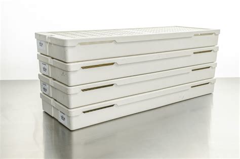 Qty X 4 Asp 13831 Aptimax Sterilization Tray Case 24 X 8 X 2