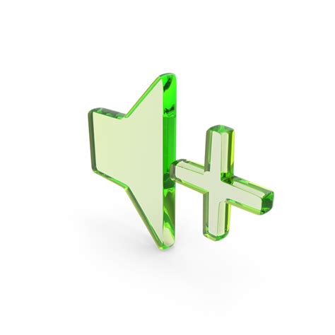 Green Volume Increase Media Player Icon 3d Object 2299294093 Shutterstock