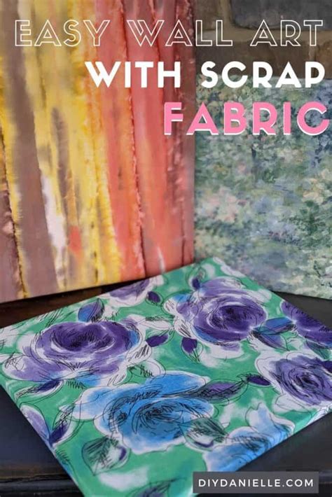 Diy Fabric Wall Art