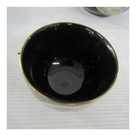 Vintage Kitchen Vintage Japan Peacock Pottery Tea Set 5 Pc Set
