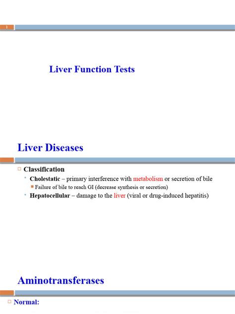 Organ Function Test Pdf Alanine Transaminase Transaminase