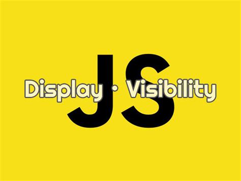 ウェブページの要素をjavascriptで「表示or非表示」を切り替える方法。 Display Visibility