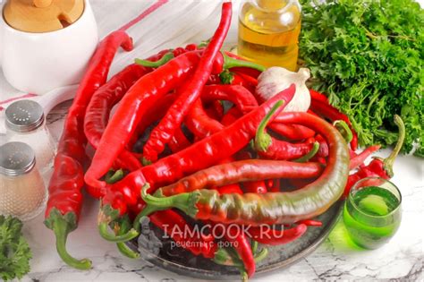 Острый перец Цицак маринованный на зиму по армянски — рецепт с фото