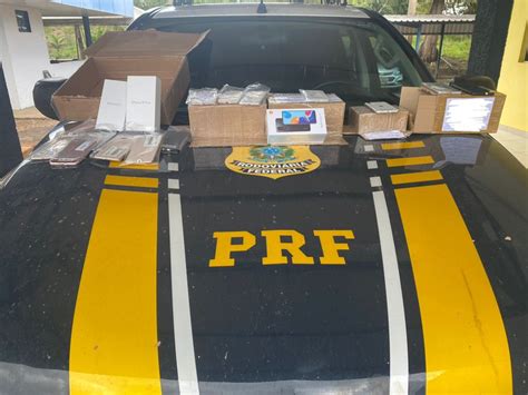 Prf Apreende Celulares Sendo Transportados De Forma Irregular — Polícia