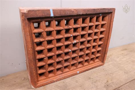 Victorian Red Terracotta Brick Vent Wm11837 Willmow Reclamation