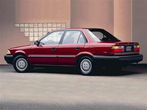 Toyota Corolla Sedan Deluxe Us Spec 198791 Images 2048x1536