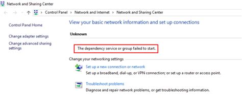 How To Fix The Error The Dependency Service Or Group Failed To Start” Knowledge Base Hyonix