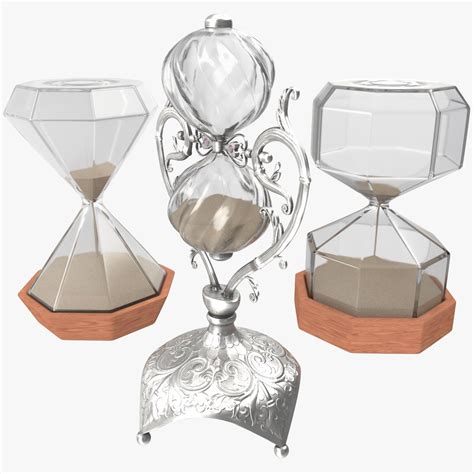 Hourglass Sandglass Collection 3d Model Turbosquid 2109584
