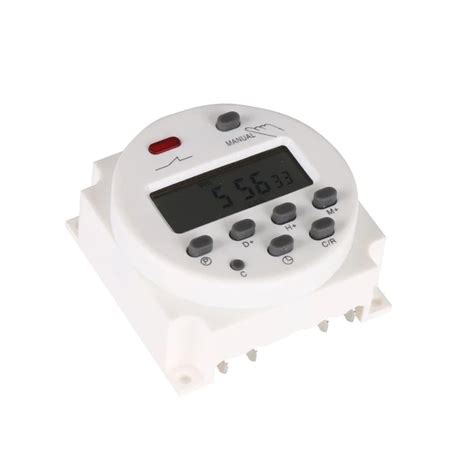 AC V V V V Digital LCD Power Timer Weekly Days Programmable Time Switch Relay A TO