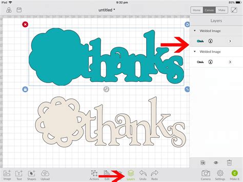 Creating A Shadow On Designs In Cricut Design Space Mobile App Design Bundles