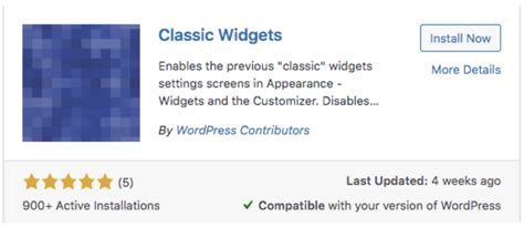 How To Use Widget Options In Classic Widget Editor