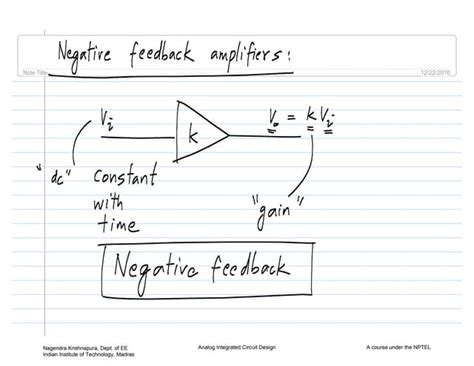 Analog Circuit Design By Nagendra Krishnapur A Pdf