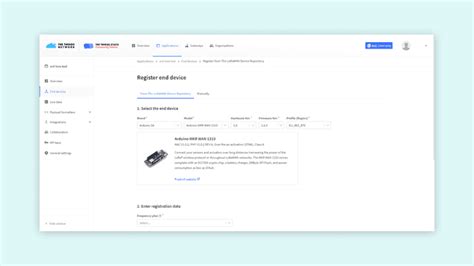 Connecting Mkr Wan 1300 To The Things Network Ttn Arduino Documentation