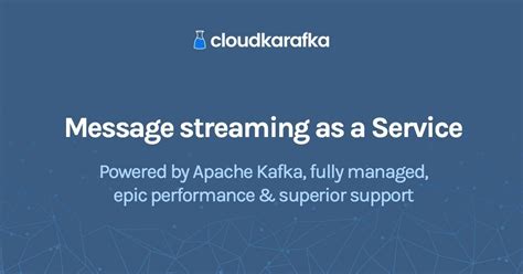 Cloudkarafka Apache Kafka Cloudkarafka