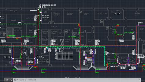 رسم مخططات الميكانيك والمياه والصرف الصحي Autocad خمسات