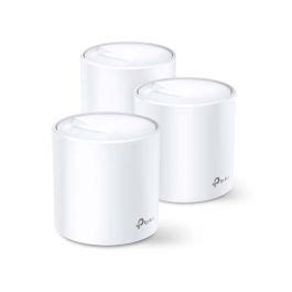 TP Link Deco X20 AX1800 Whole Home Mesh Wi Fi System 3 Pack White