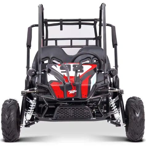 Mototec Mud Monster Xl 60v 2000w Electric Go Kart Full Suspension Red