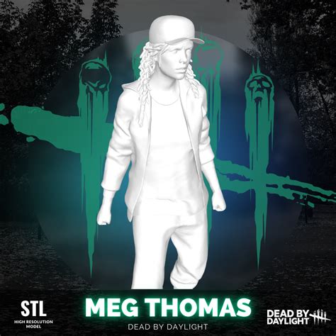 Stl File Meg Thomas Dead By Daylight 😵 ・design To Download And 3d