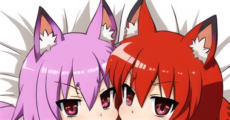 ケモミミ 健全狐っ娘レ百合 花原緑火のイラスト Pixiv