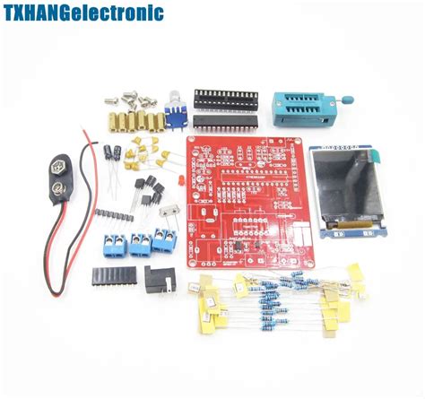 Mega328 Transistor Tester Lcr Capacitance Esr Meter Pwm Diy Tft Lcd