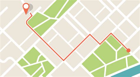 都市マップナビゲーションgps ナビゲーターポイントマーカーアイコン上から見た上面図抽象的な背景かわいいシンプルなデザインフラットスタイルの