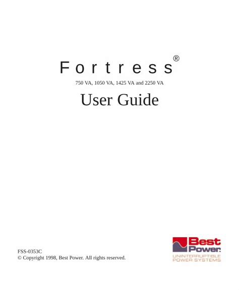 Pdf A Ups Fault Fan Fail Or Overcharge Table 2 Symbols And Leds