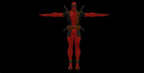Deadpool Mvc3 Unrigged By Valforwing On Deviantart
