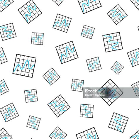 曲線チャートシームレスパターン白い背景に線のアイコン ます目のベクターアート素材や画像を多数ご用意 ます目 アイコン