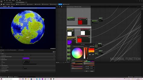 Ue5 Procedural Planets Trying To Trim Down And Optimize The Heightmap Function Youtube